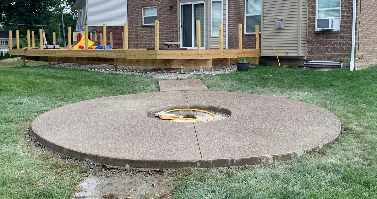 Natural Gas Fire Pit - Project by George at Menards®