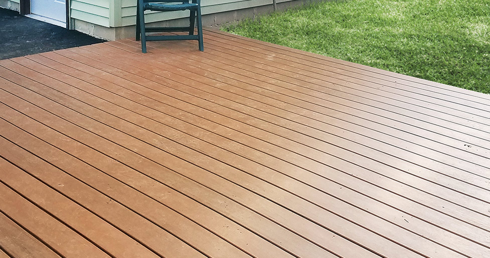 New Composite Deck - Project by Angie at Menards®