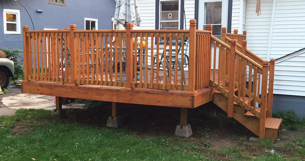 New Deck - Project by Les at Menards®
