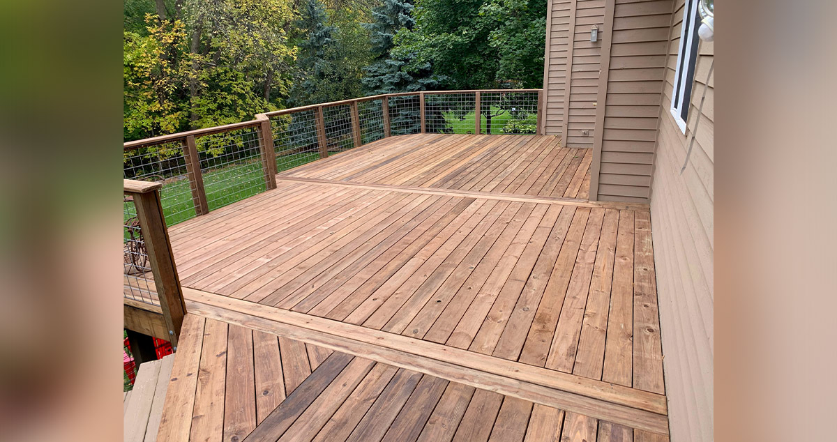 New Deck Top - Project by Joel at Menards®