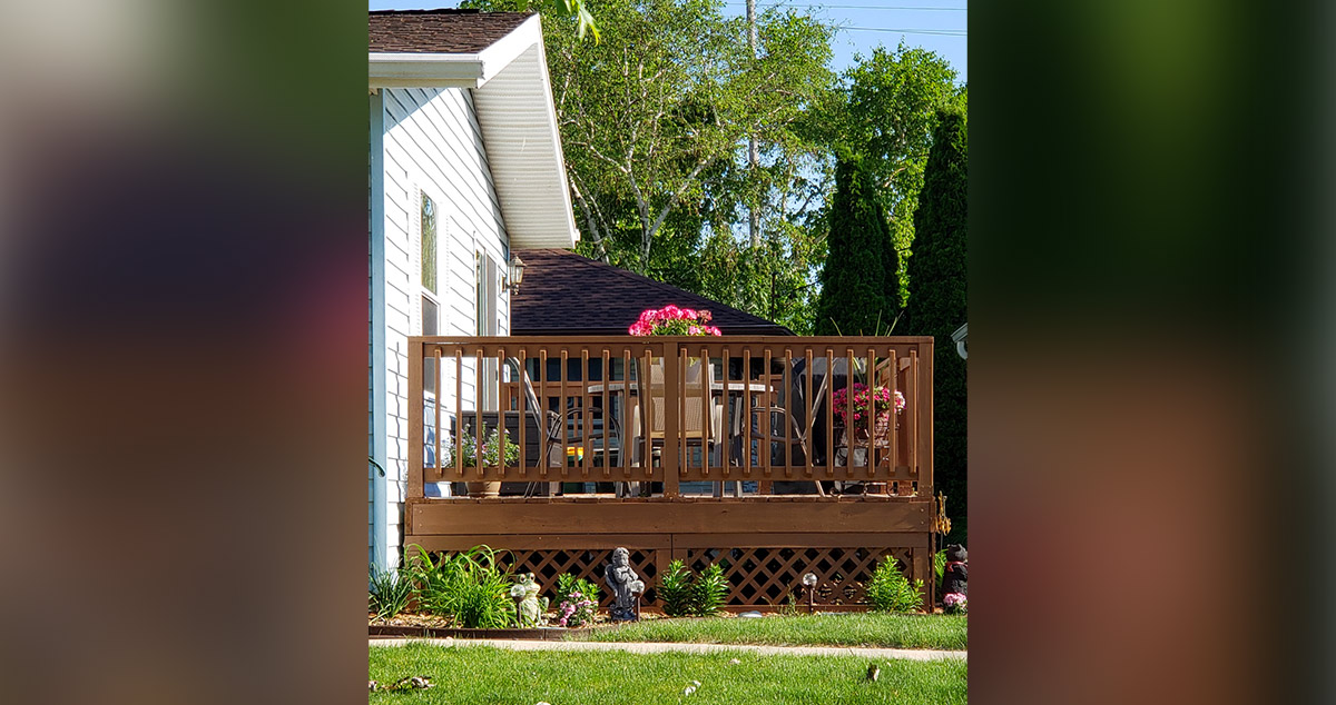 New Deck & Stairs - Project by Sharon at Menards®
