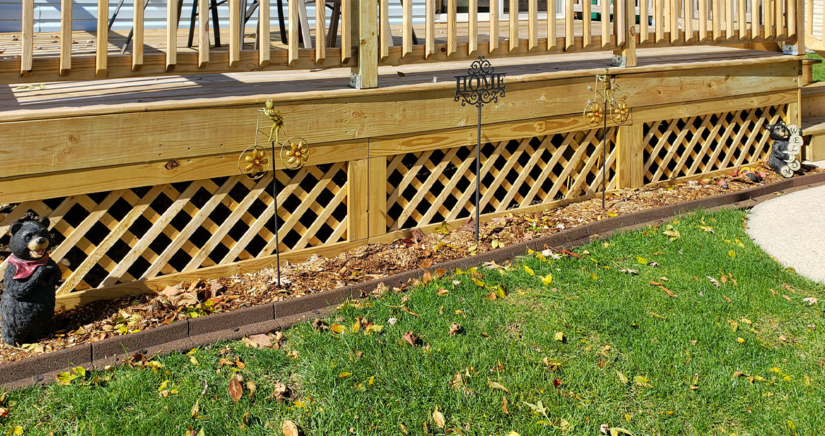New Deck & Stairs - Project by Sharon at Menards®
