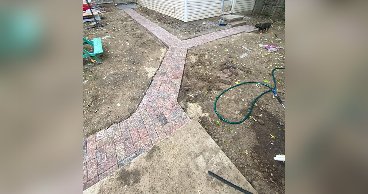Our Walkway - Project by Shane at Menards®