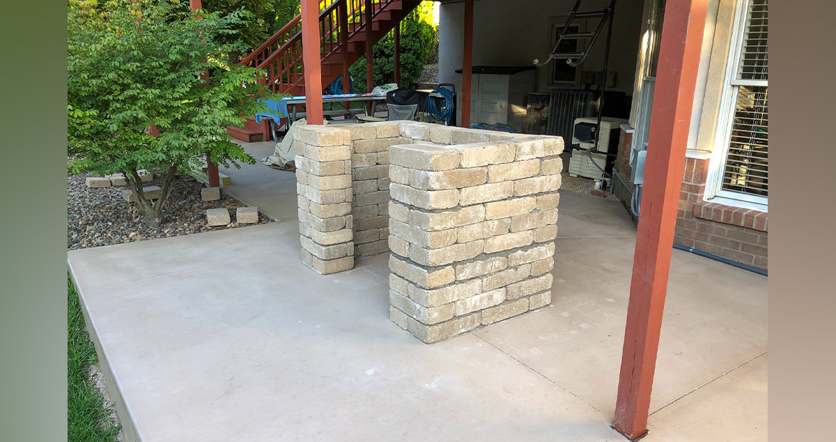 Outdoor Bar - Project by Mark at Menards®