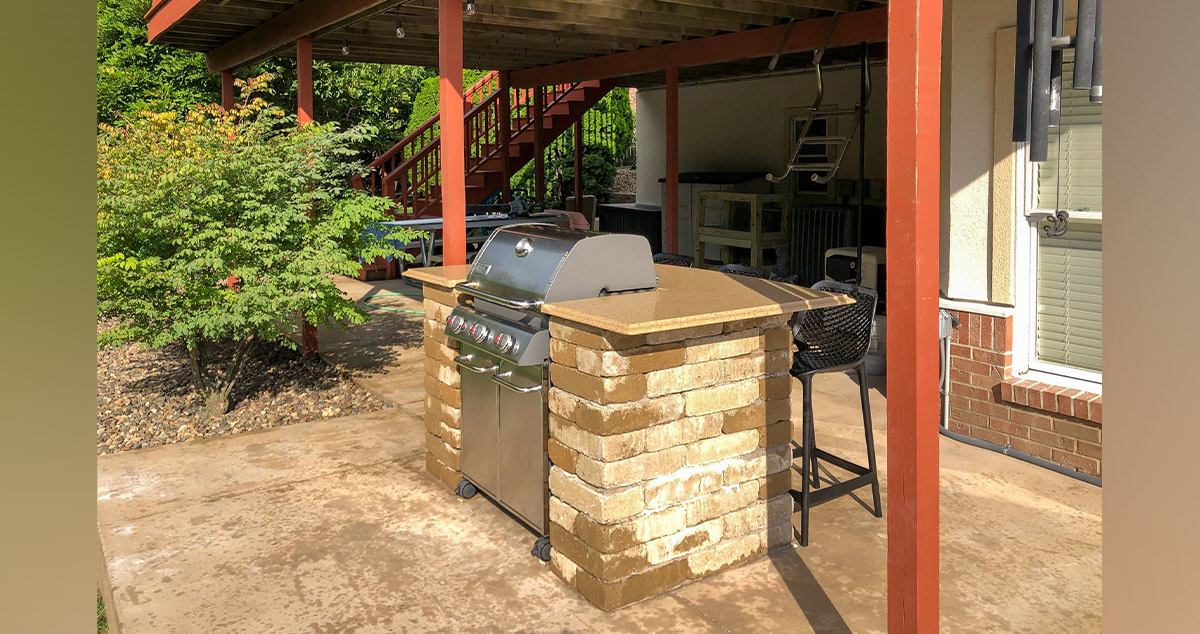 Outdoor Bar - Project by Mark at Menards®