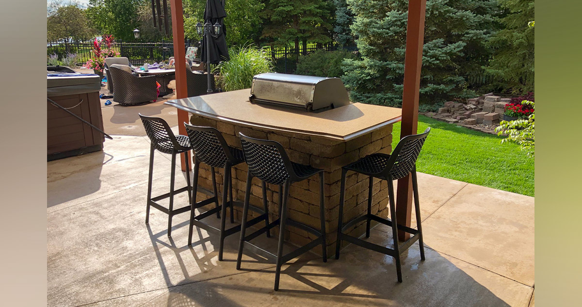 Outdoor Bar - Project by Mark at Menards®