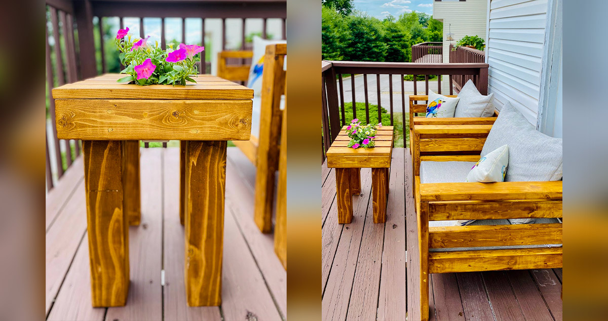 Outdoor Patio Furniture Set - Project by Dimuthu at Menards®