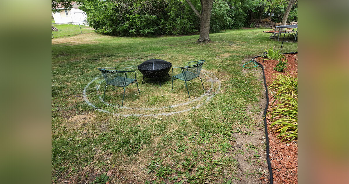Patio Block Ring with Fire Pit - Project by Bryce at Menards®