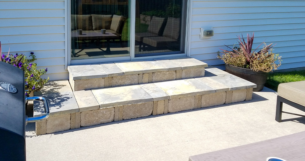 Patio Block Steps - Project by Josh at Menards®