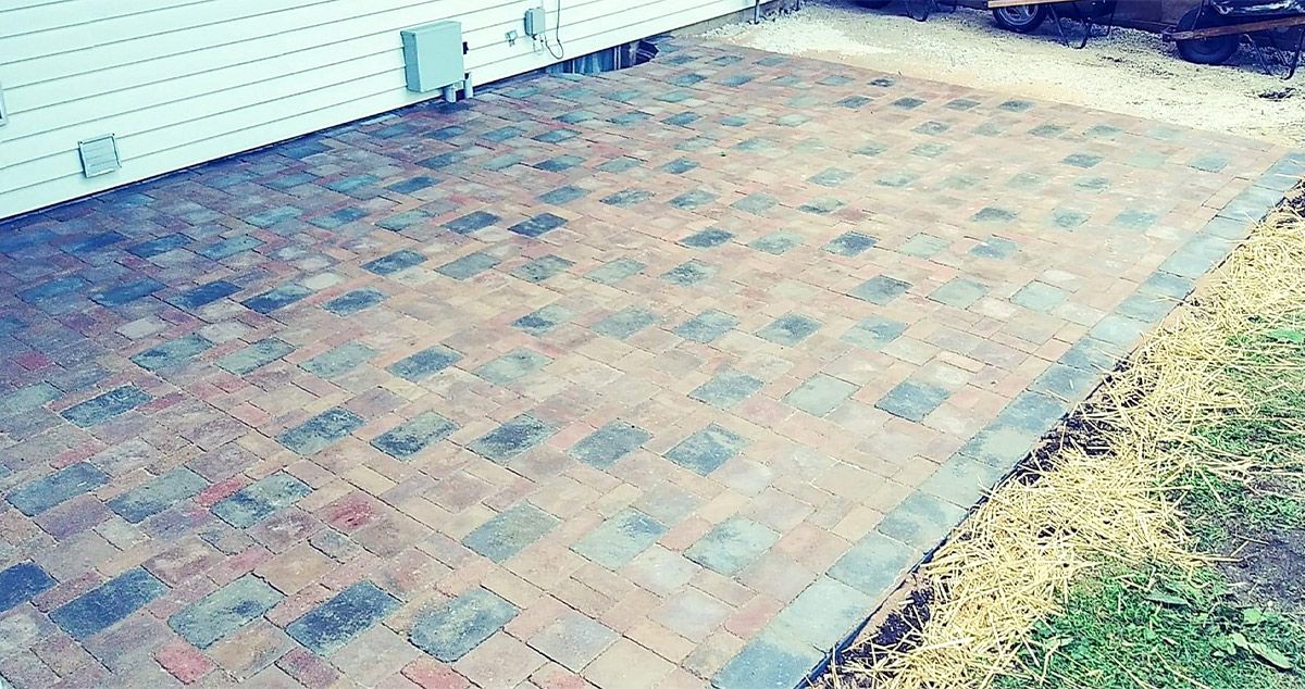 Patio Install & Transformation - Project by Pam at Menards®