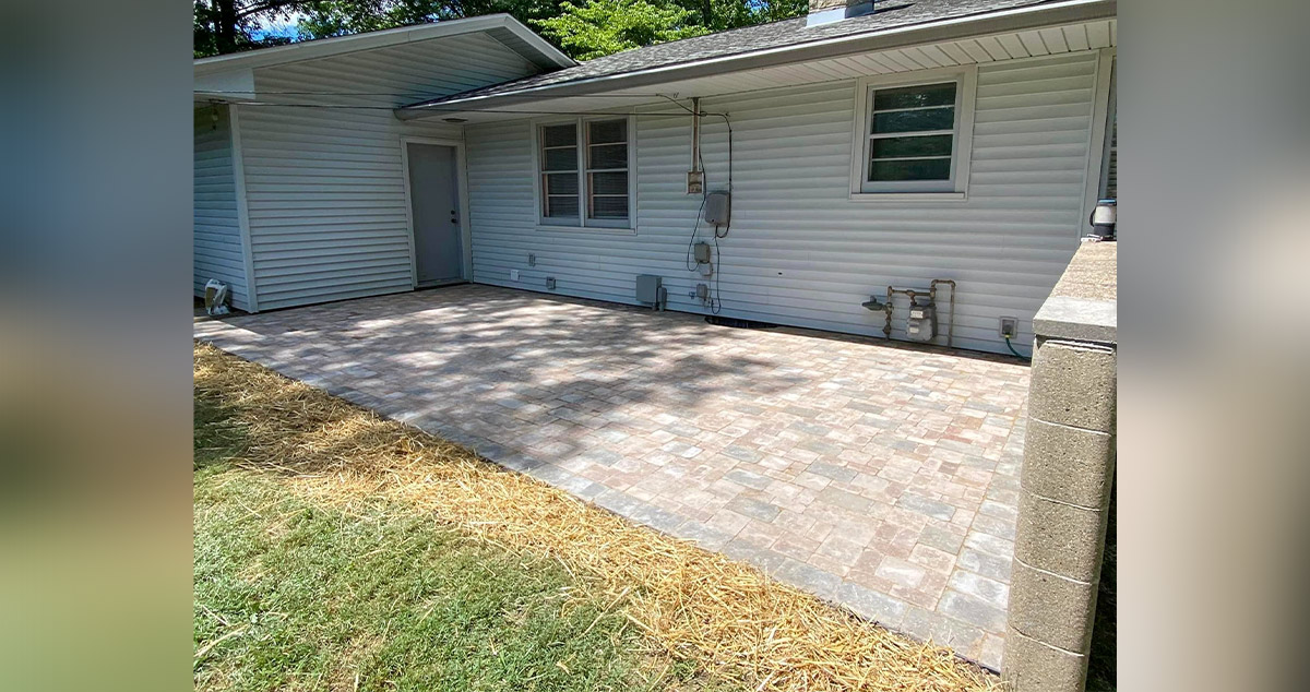 Patio Install & Transformation - Project by Pam at Menards®