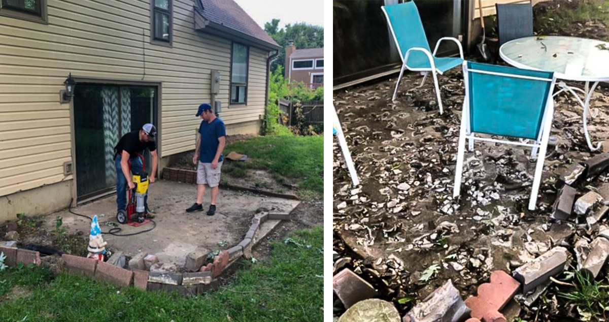 Patio Redesign - Project by Leslie at Menards®