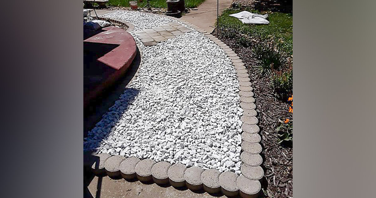 Patio Walkway - Project by Earl at Menards®