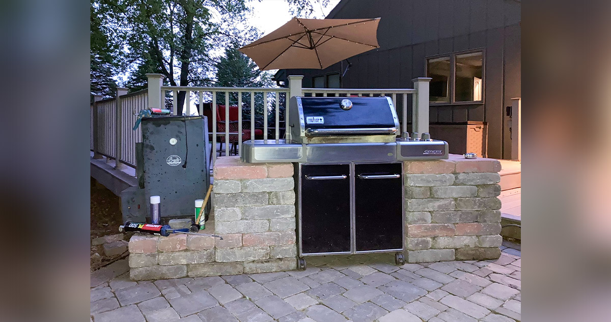 Patio, Wall & Deck - Project by Scott at Menards®