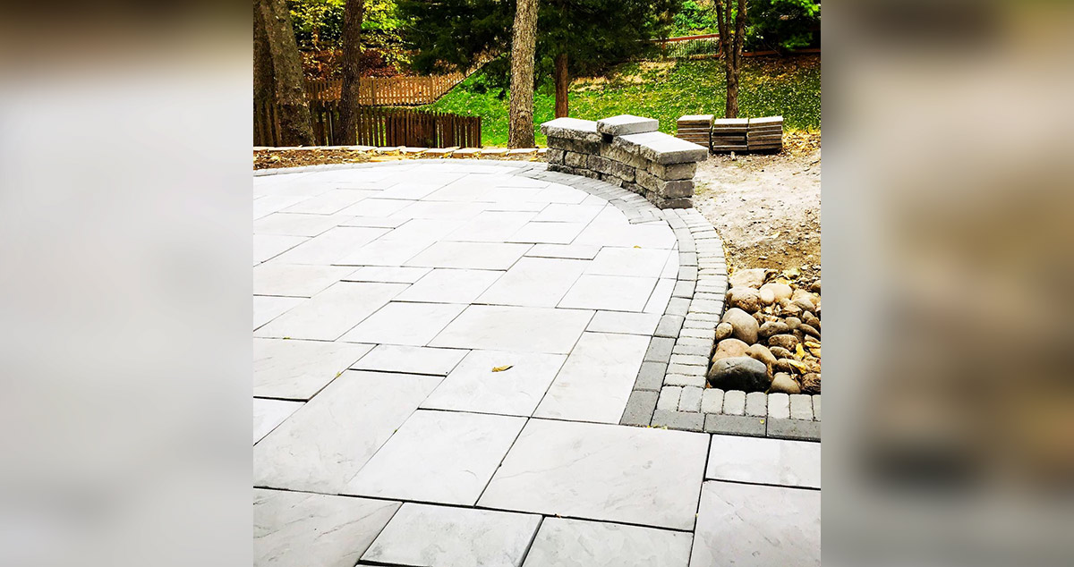 Patio with Bench - Project by Taylor at Menards®