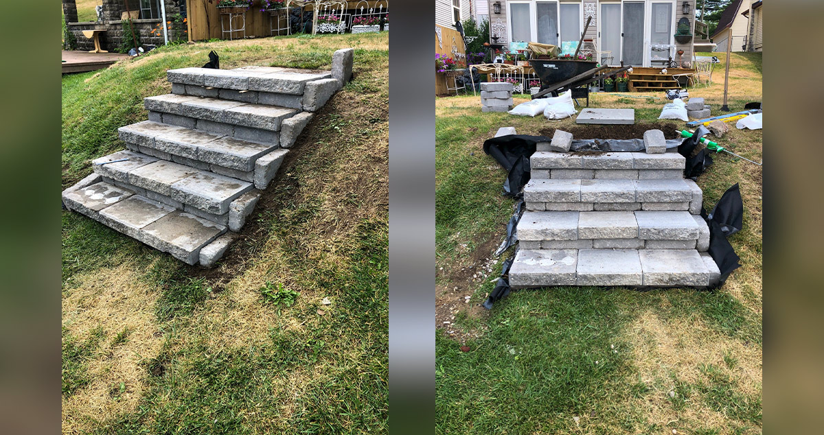 Paver Base Step 1 Menards at Nathan Brodzky blog