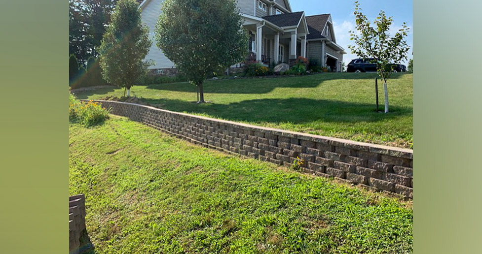 Pond Retaining Wall - Project by Thomas at Menards®