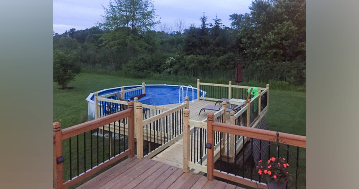 Pool Deck Replacement - Project by Dan at Menards®