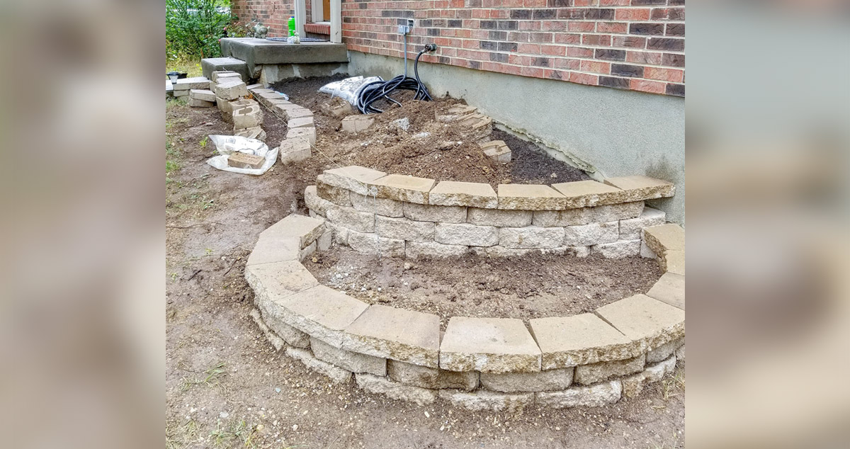 Renewed Front Landscape - Project by Ron at Menards®