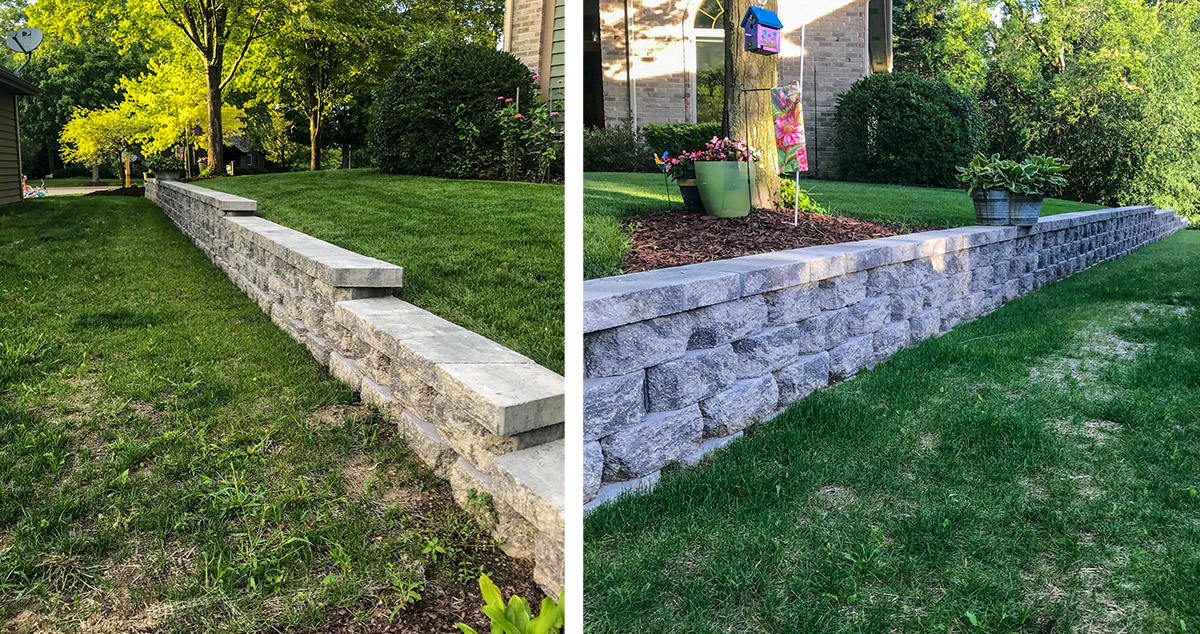 Retaining Walls for Days - Project by Travis at Menards®