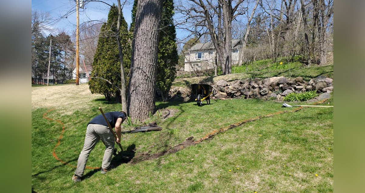 Retaining Wall with Pond - Project by Viet at Menards®