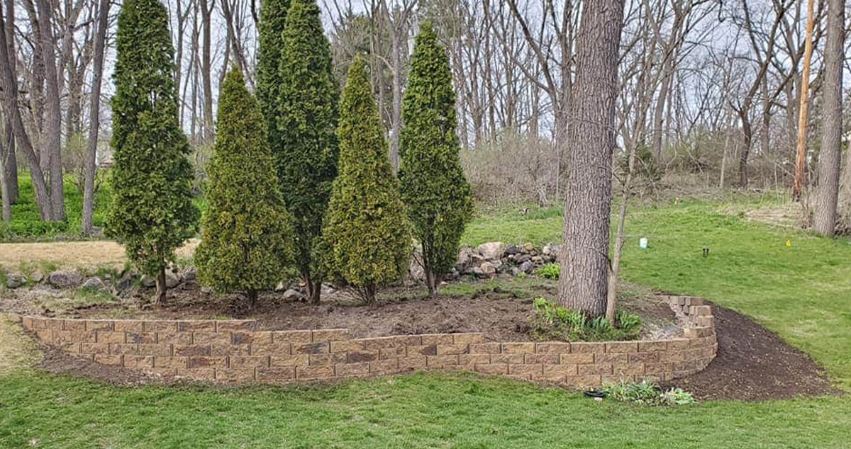 Retaining Wall with Pond - Project by Viet at Menards®