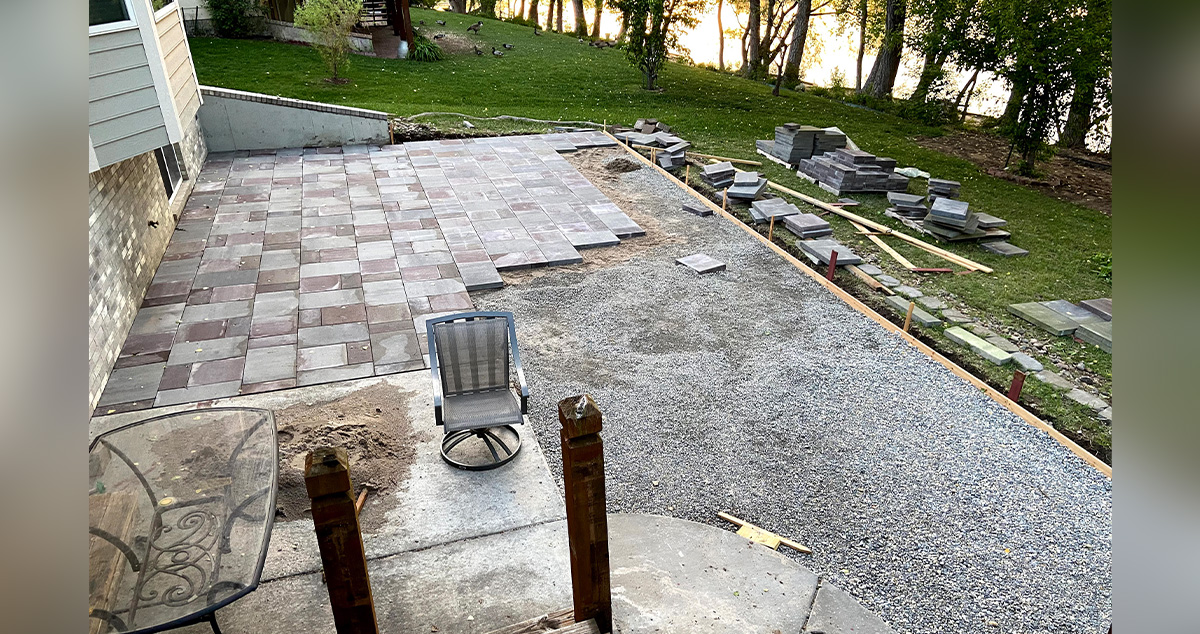 Riverfront Patio - Project by Lan at Menards®