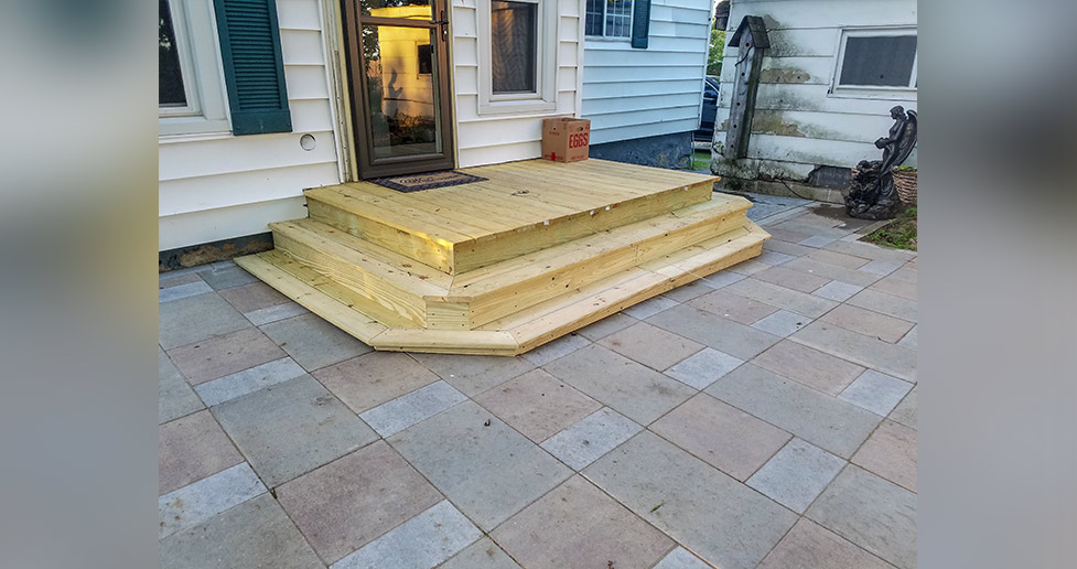 Riverfront Paver Patio - Project by Eric at Menards®