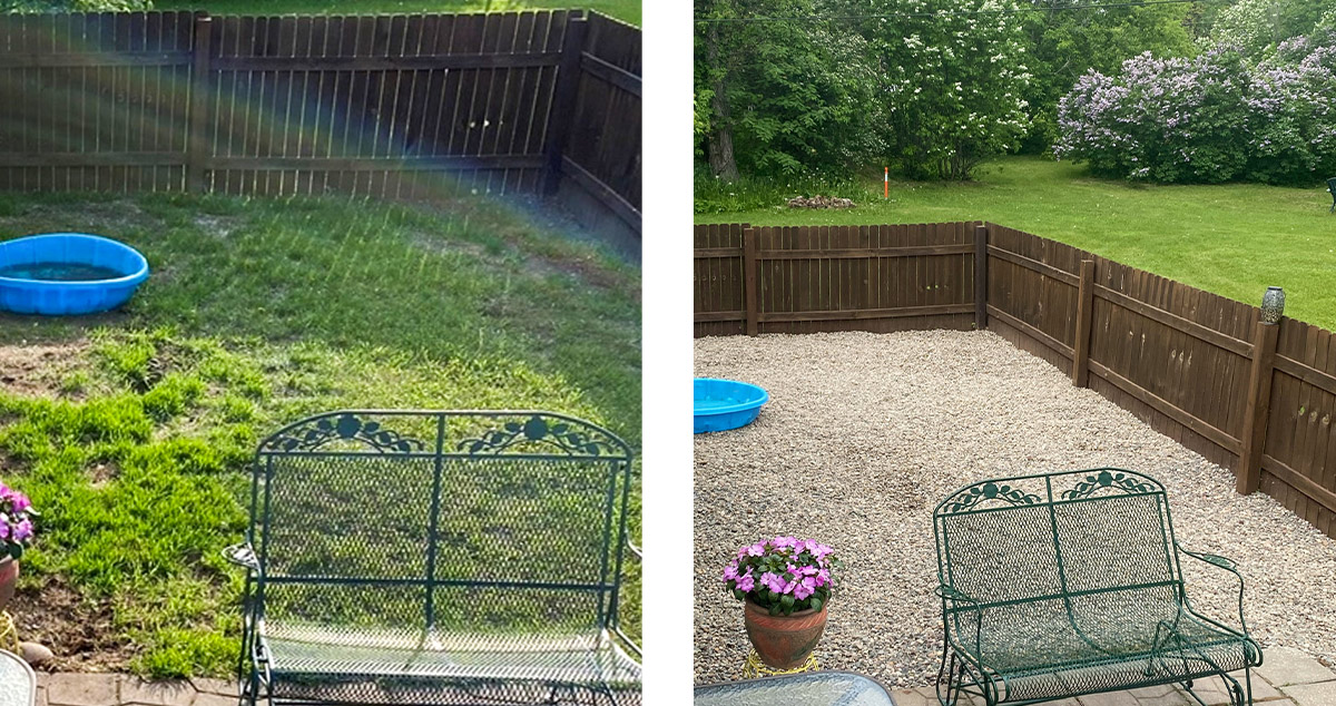 Rockin Backyard - Project by Rhea at Menards®