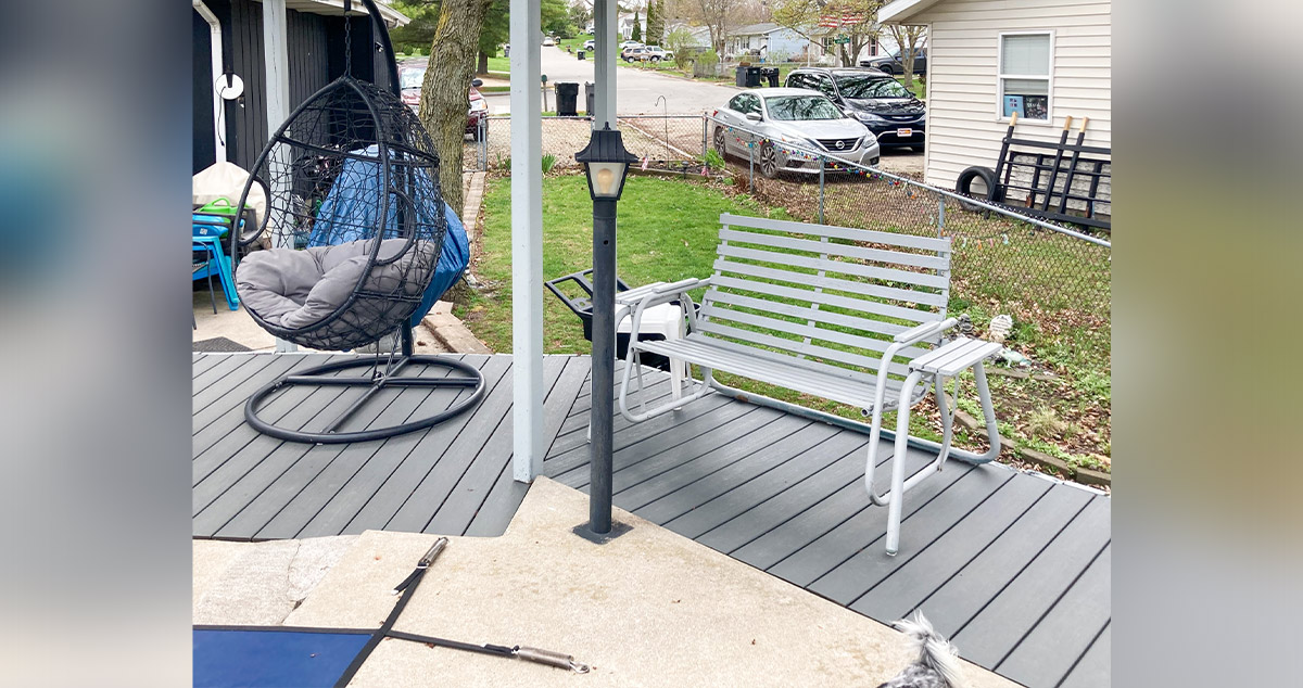 Rotten Pool Deck Replacement - Project by Luke at Menards®