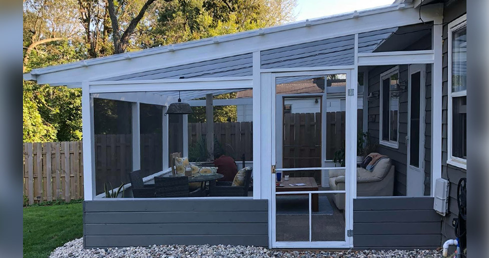 Screened Porch - Project by Maria at Menards®