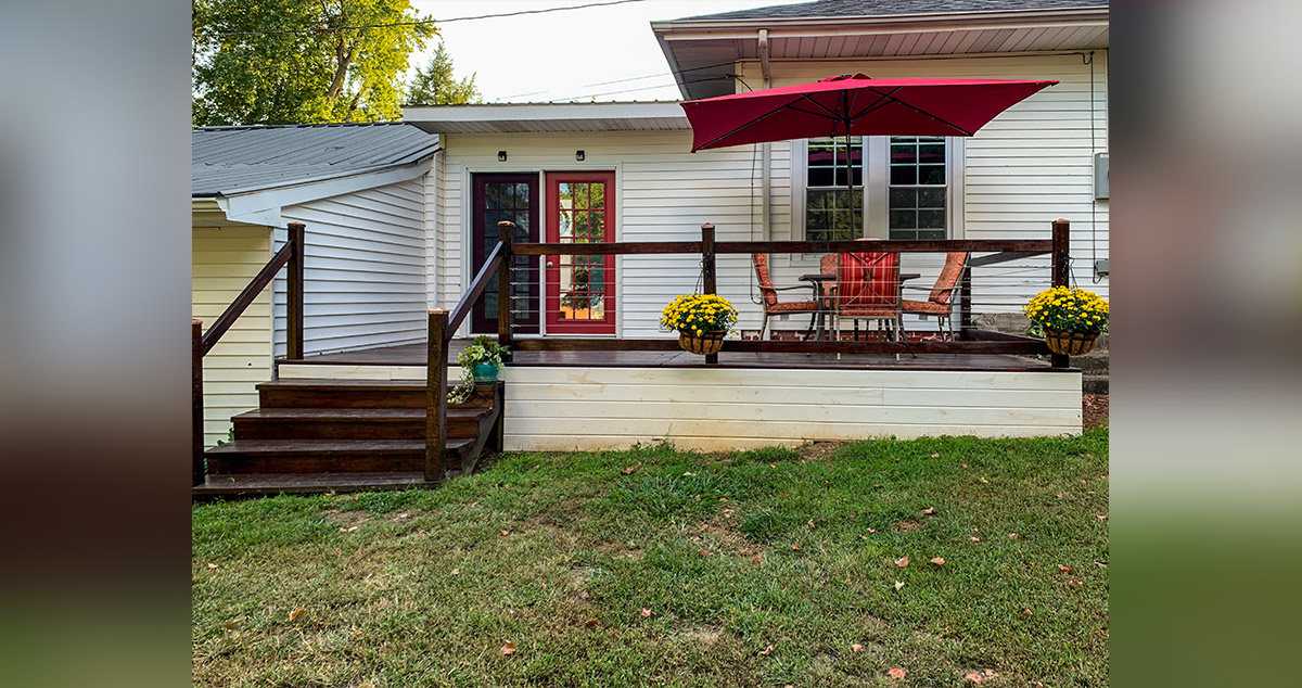 Side Deck - Project by Brian at Menards®