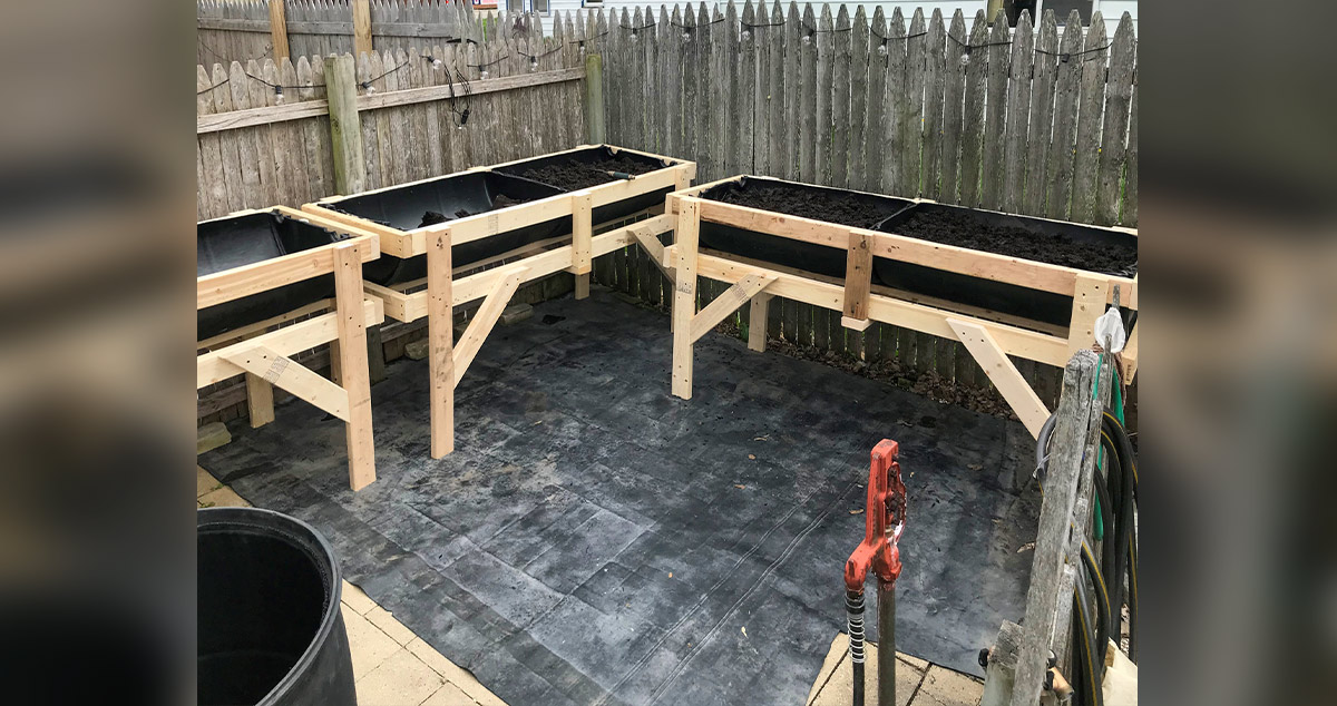 Small Raised Garden - Project by Mark at Menards®