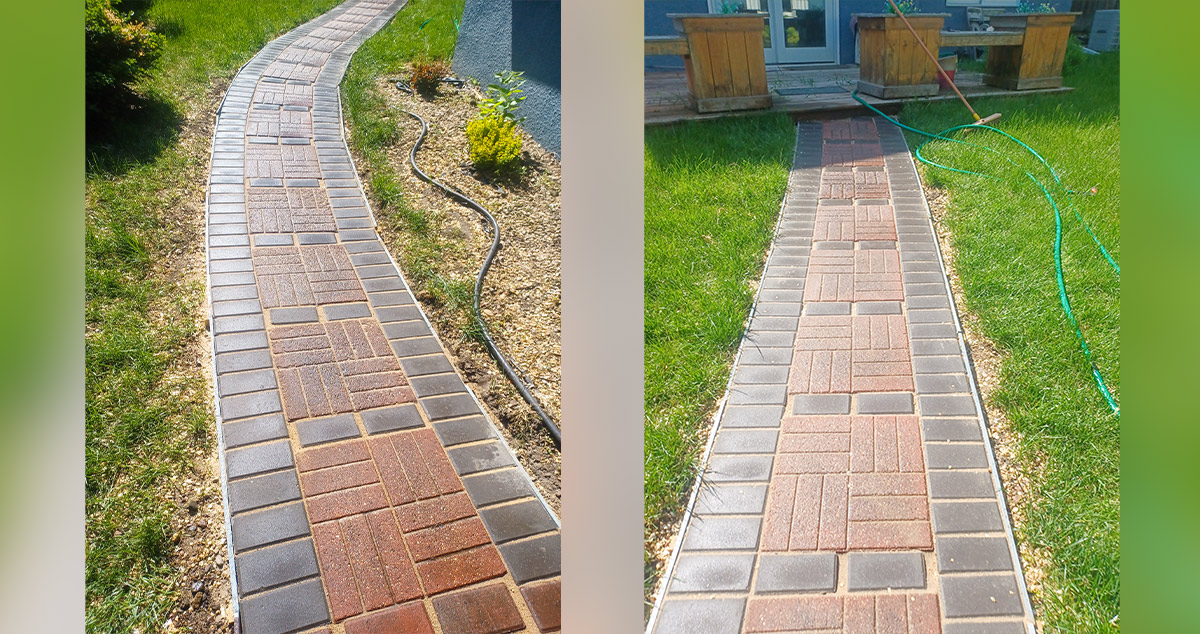 Stable Walkway - Project by Leah at Menards®