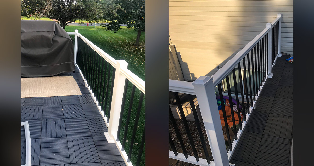 Stairs, Railings & Second Deck - Project by Ross at Menards®