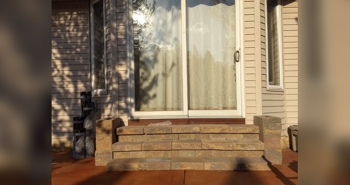 Stone Steps - Project by Cindi at Menards®