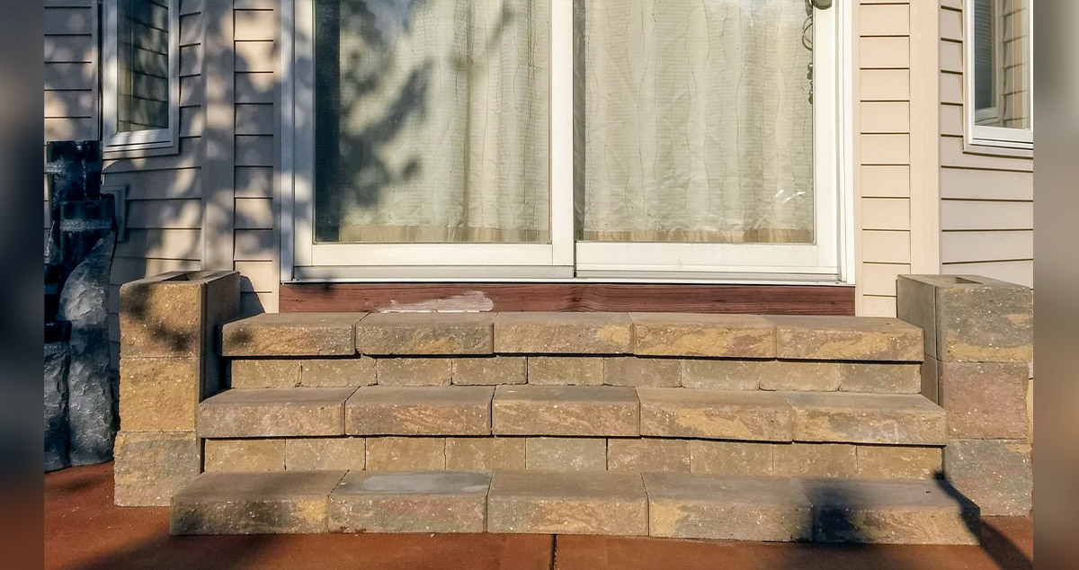 Stone Steps - Project by Cindi at Menards®