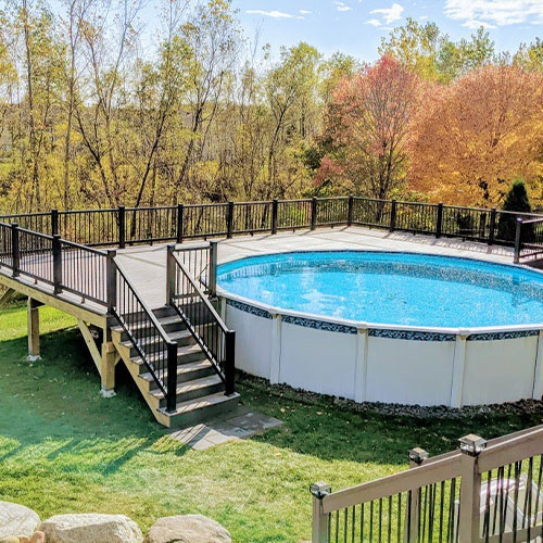 Pool Decks at Menards