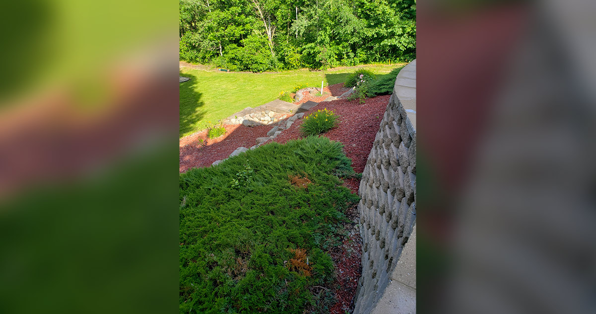 The Great Wall & Patio - Project by Ray at Menards®