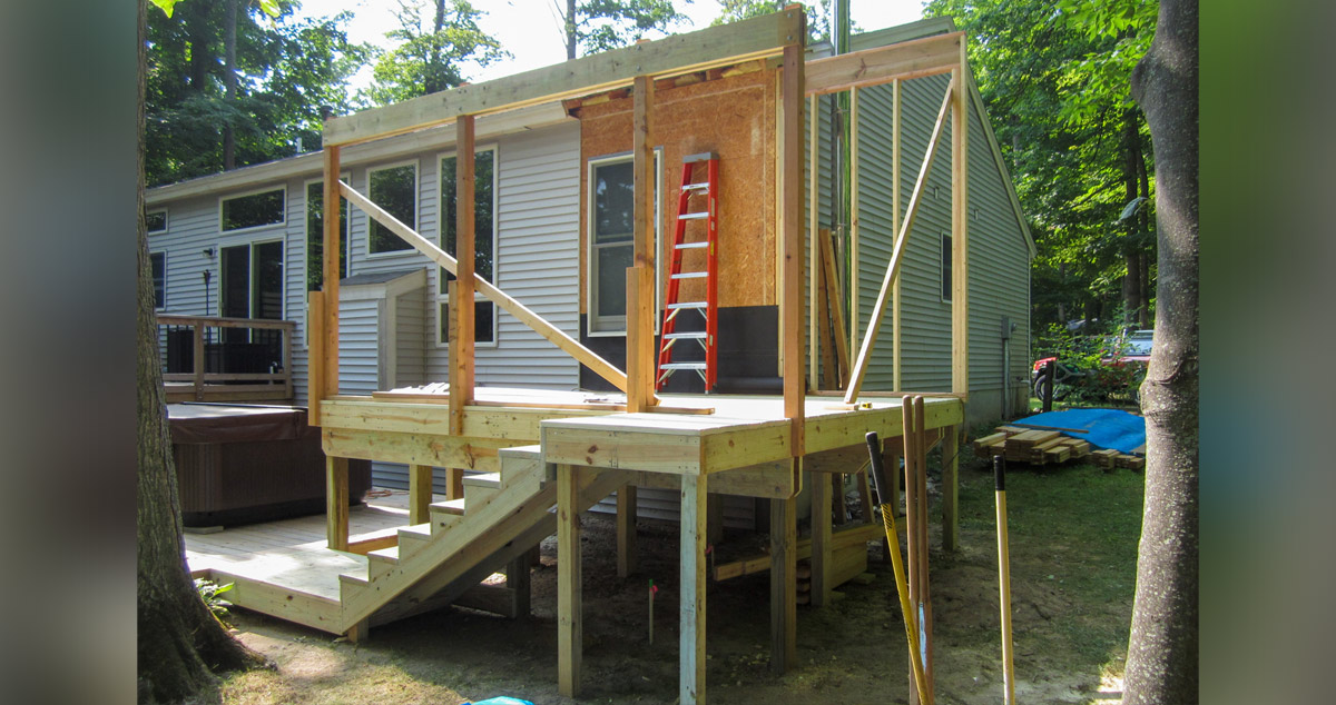 Tiered Deck - Project by Todd at Menards®