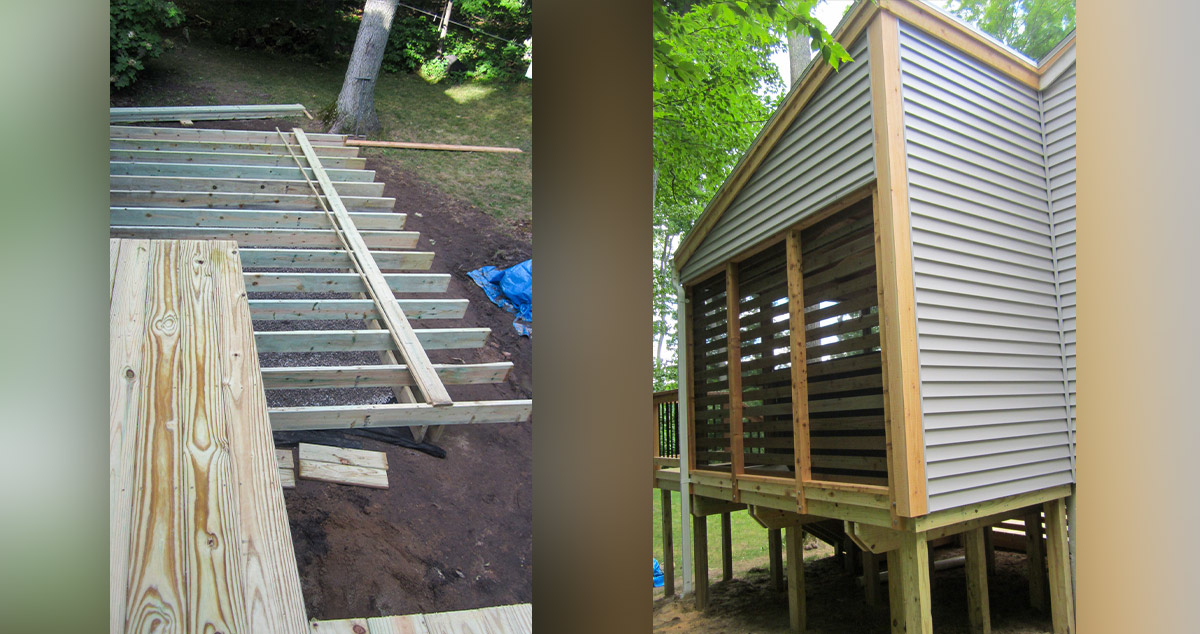 Tiered Deck - Project by Todd at Menards®