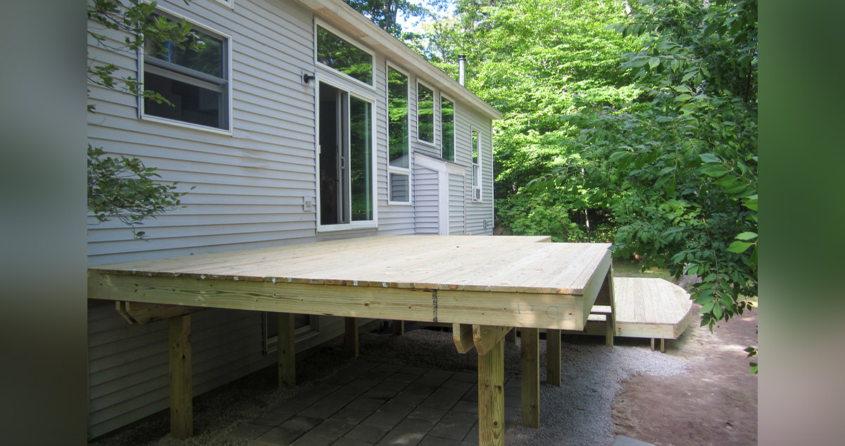 Tiered Deck - Project by Todd at Menards®