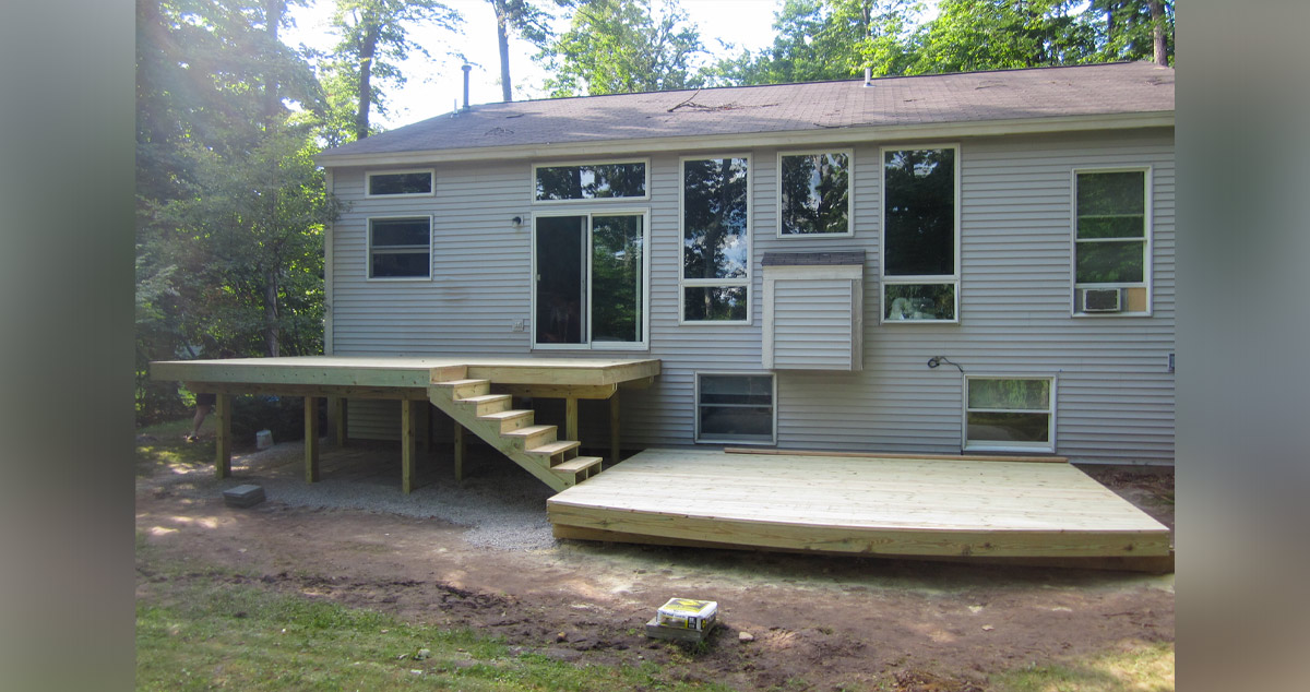 Tiered Deck - Project by Todd at Menards®