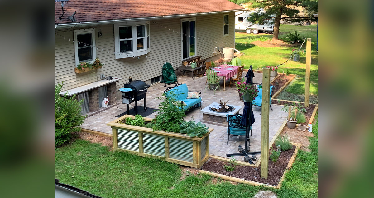 Total Backyard Redo - Project by Wayne at Menards®