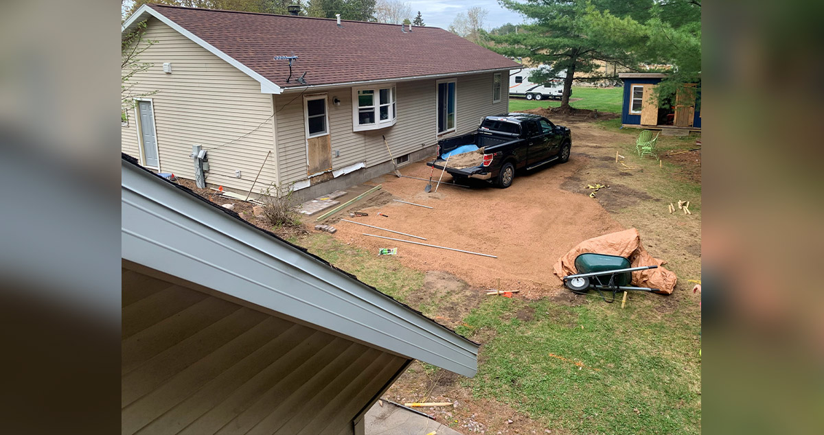 Total Backyard Redo - Project by Wayne at Menards®