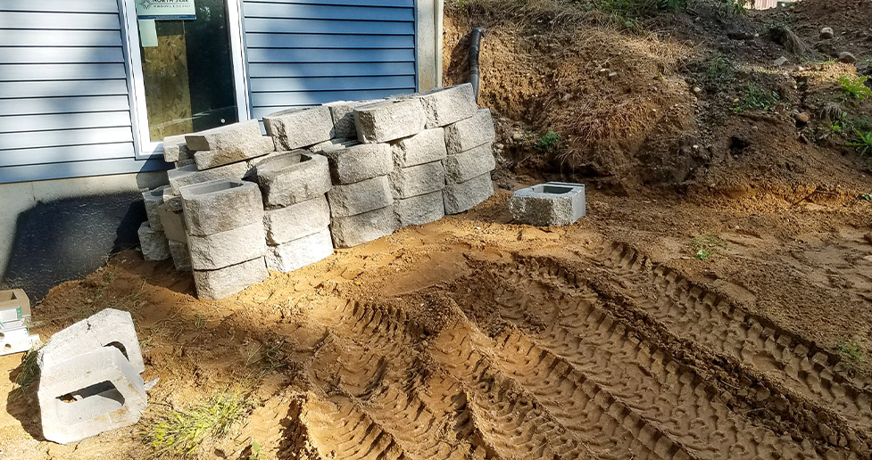 Two Retaining Walls - Project by Drew at Menards®