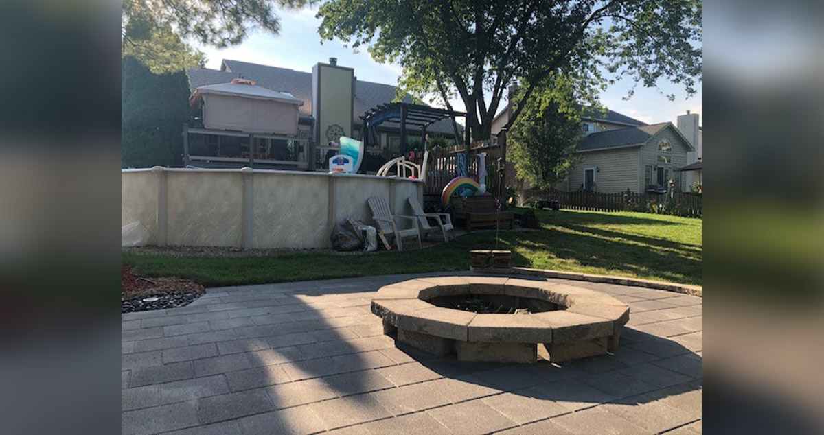 Ultimate Fire Pit Area - Project by Denise at Menards®
