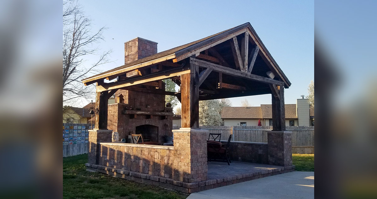 Ultimate Patio Pavilion - Project by Mitch at Menards®