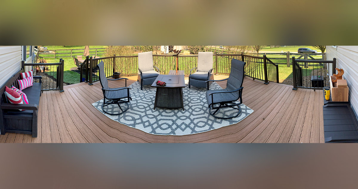 Upgrade Existing Deck - Project by Chris at Menards® Upgrade Existing Deck - Project by Chris at Menards®