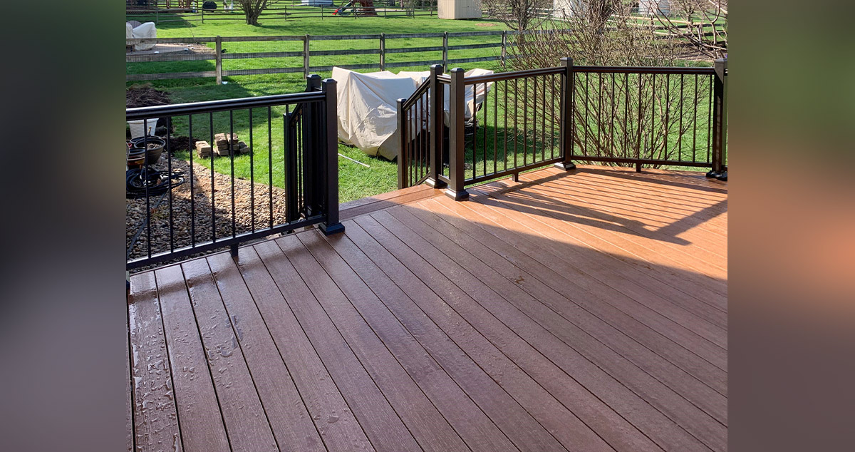 Upgrade Existing Deck - Project by Chris at Menards®